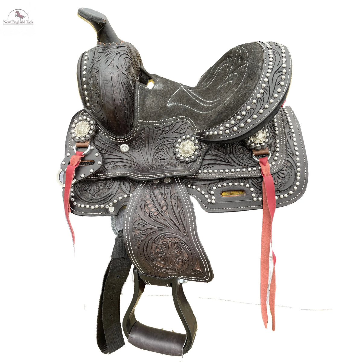 Get Your Miniature Silver Embellishment Western Trail Saddle ...